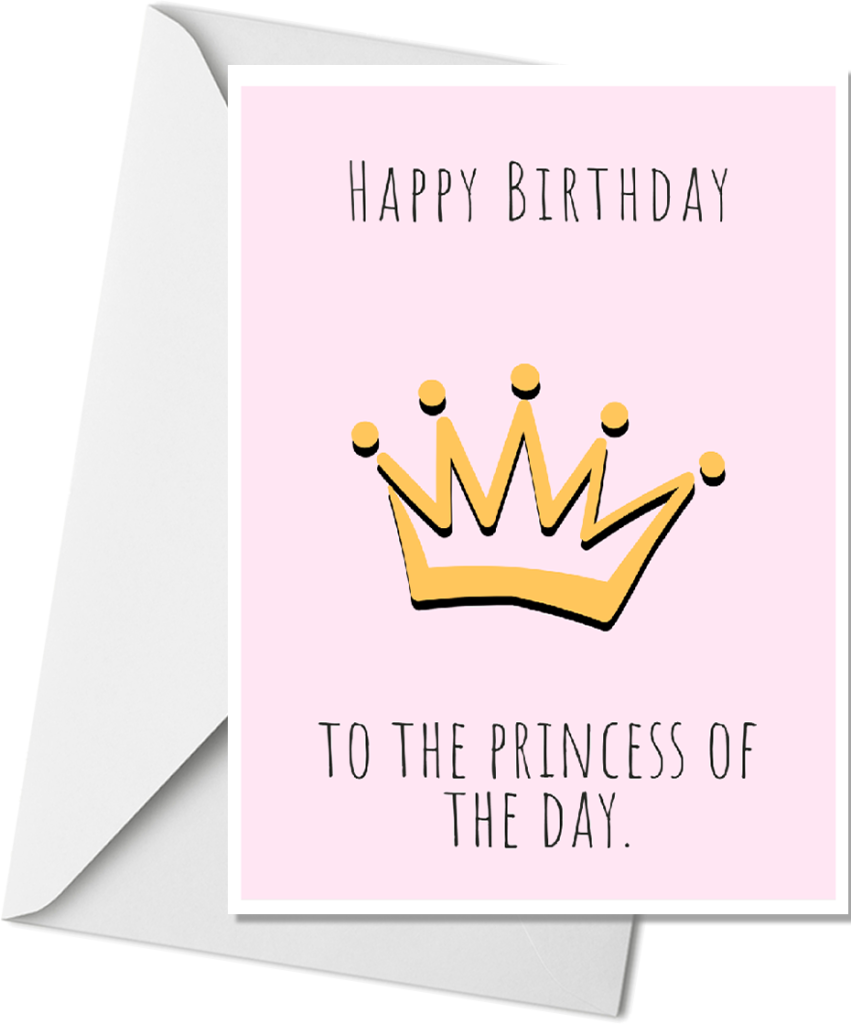 Princess Birthday Card Snapcards Greeting Cards